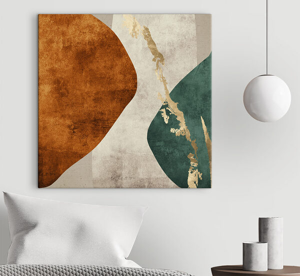 Quadri Un'opera d'arte dal design colorato : s36031 - Tapeko.it